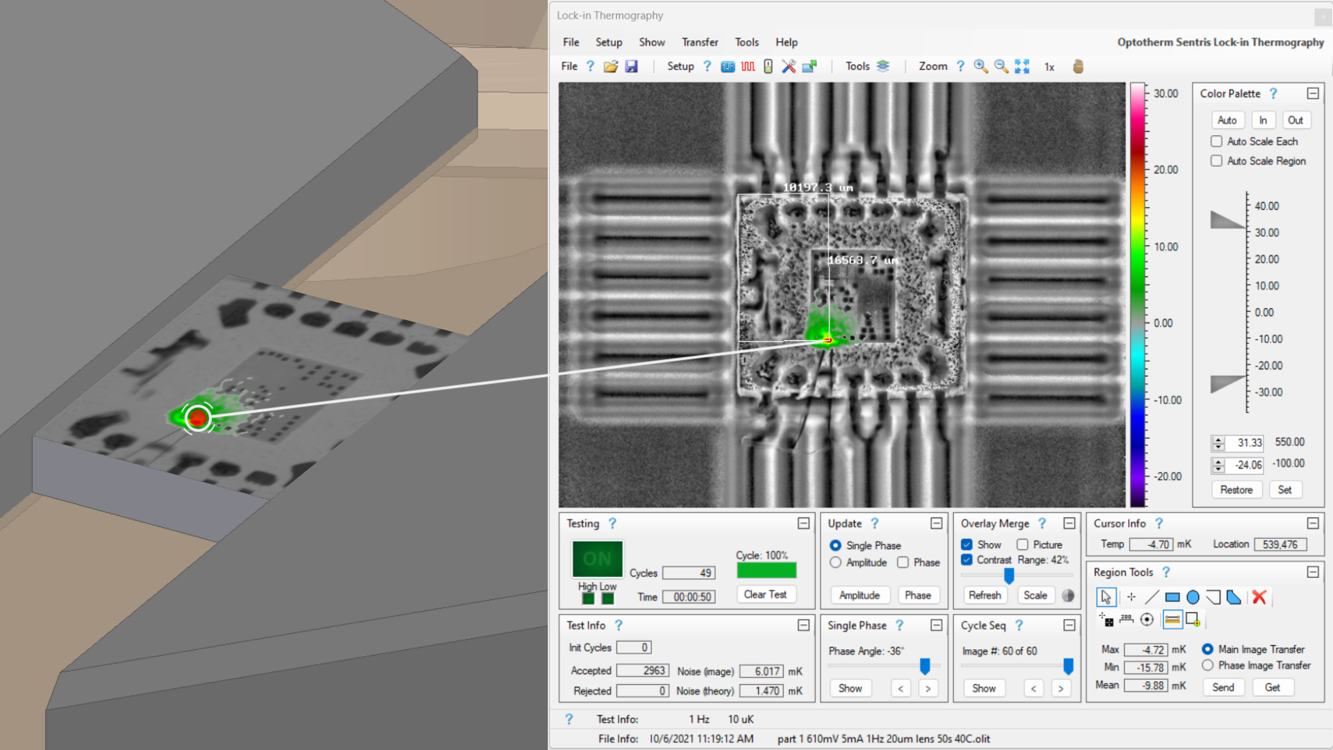 Sentris Electronics Failure Analysis System