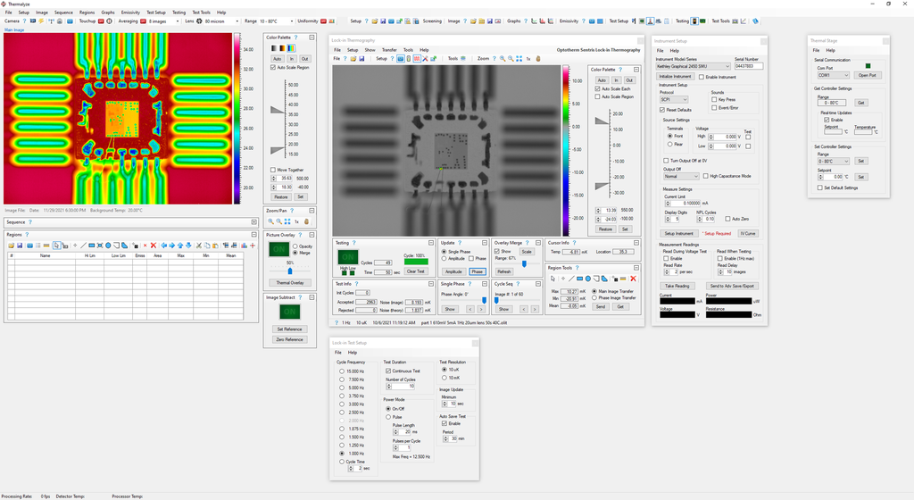 Thermalyze Image Analysis Software | Optotherm